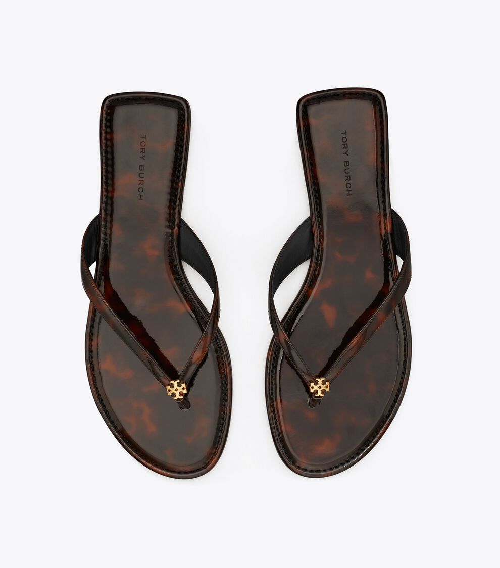 tortoise pattern tory burch